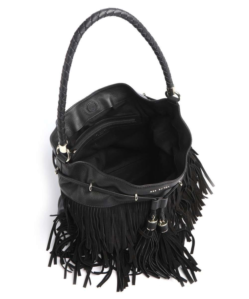 AzuraMart - Ted Baker Braided Handle Fringe Bucket Hobo - Pinotta ...
