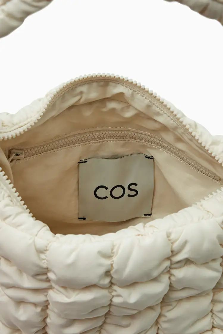 AzuraMart - COS Quilted Bag - Stone - Mini