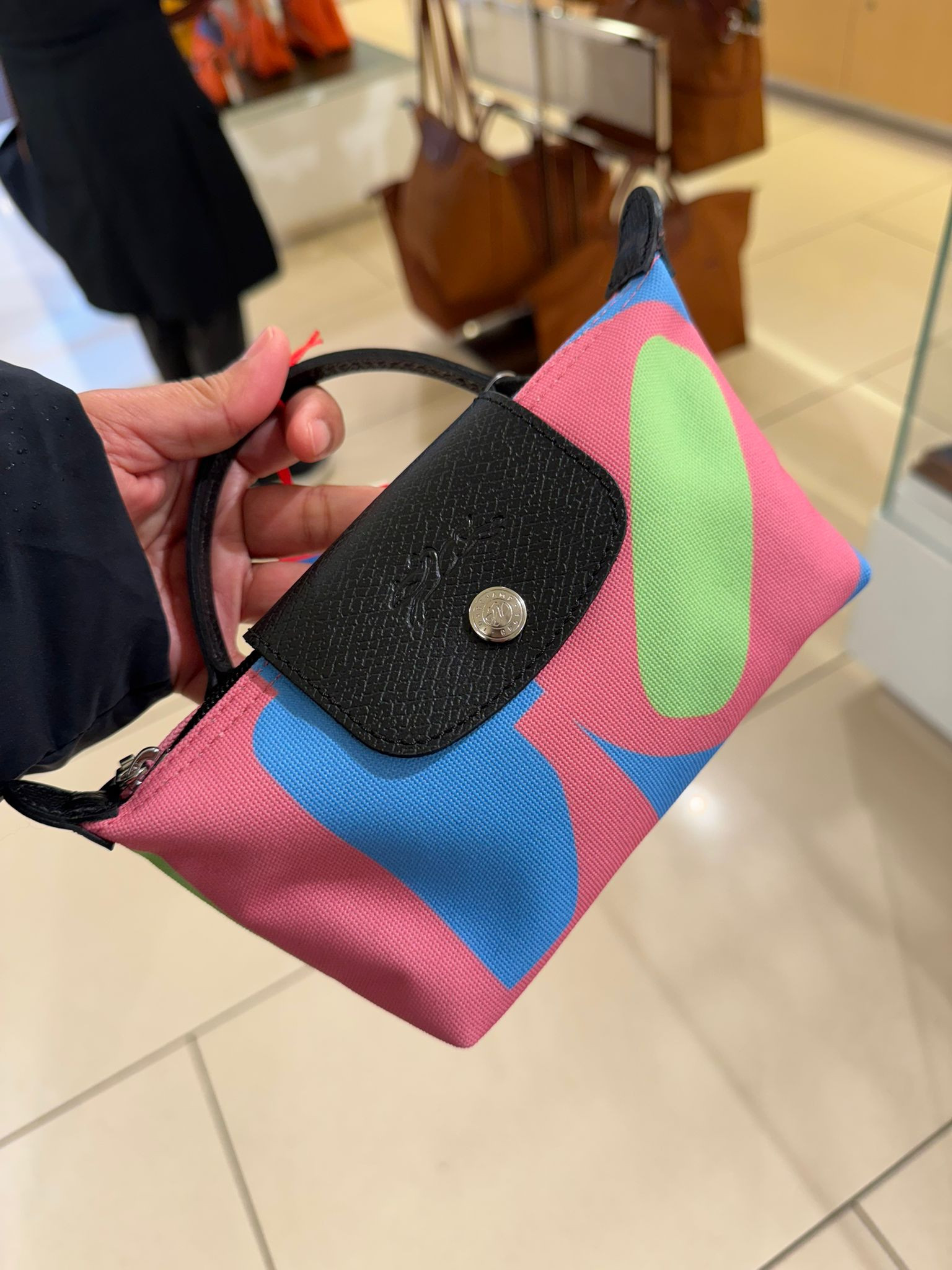 AzuraMart - Longchamp X Robert Indiana Pouch - Multi - 34175BBI018 / 20 ...
